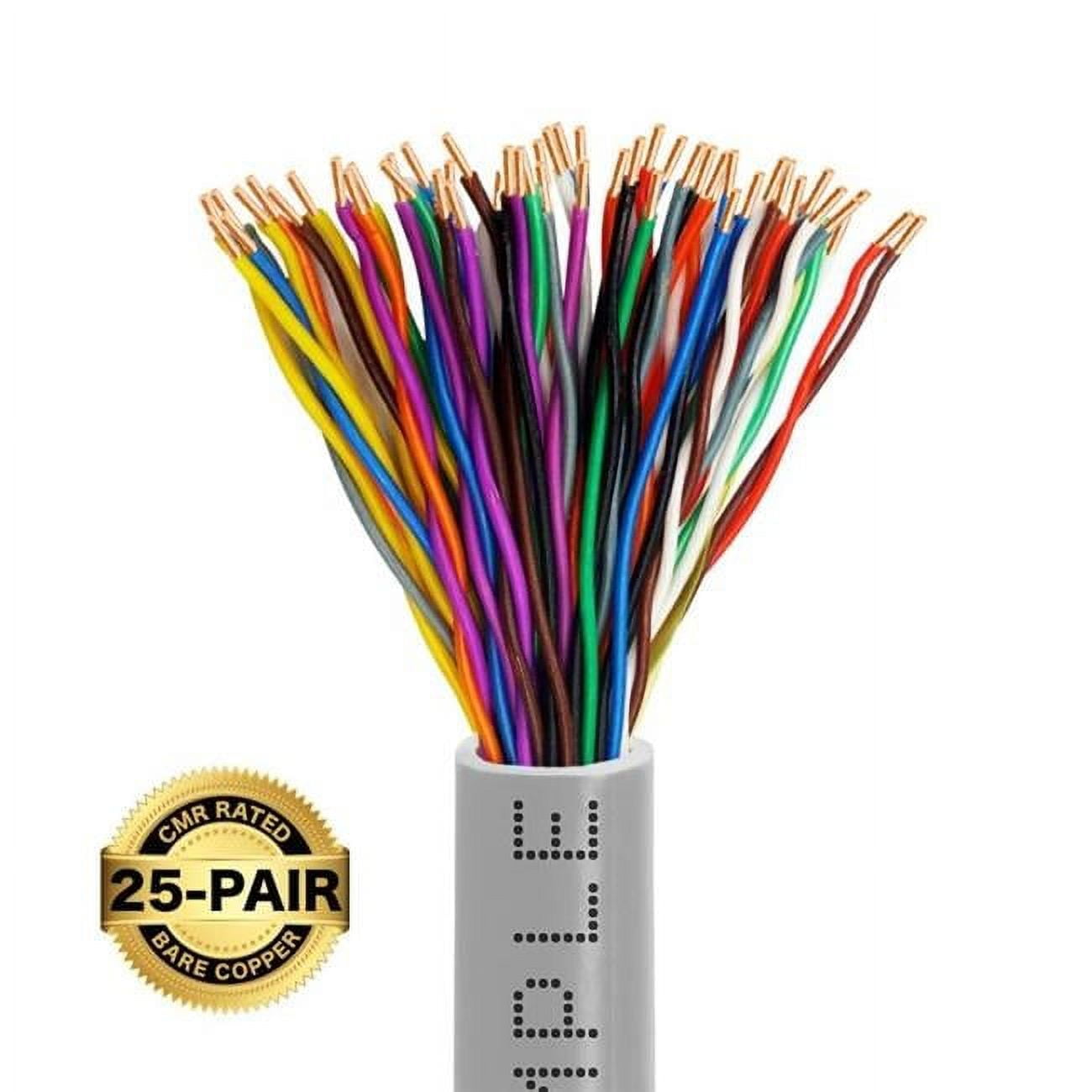 WaveNet 4020-N 1000 ft. 350MHz 24AWG UTP Solid Bare Copper Cat5 & Cat3 ...