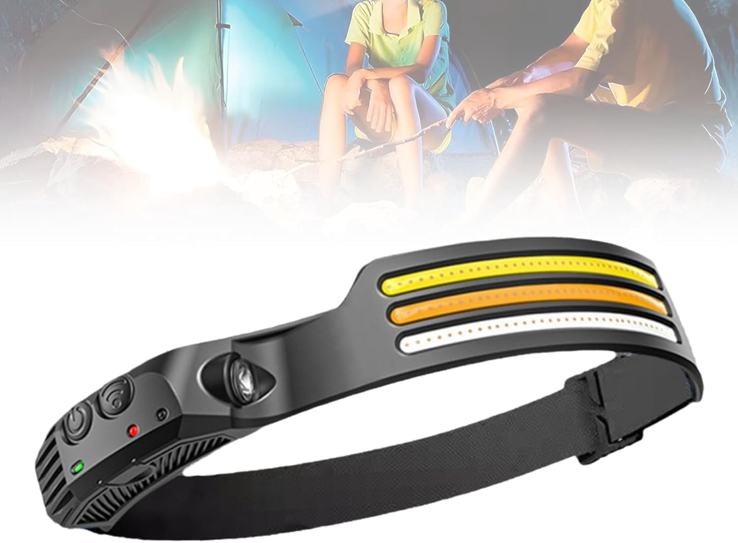 WavePro 230° Ultra-Light Motion-Sensing Headlamp, 2025 New LED ...