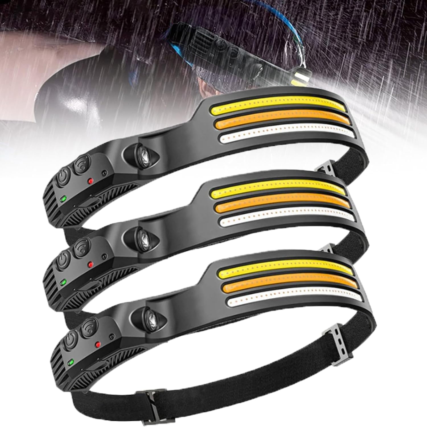 WavePro 230° Ultra-Light Motion-Sensing Headlamp - 2025 New ...