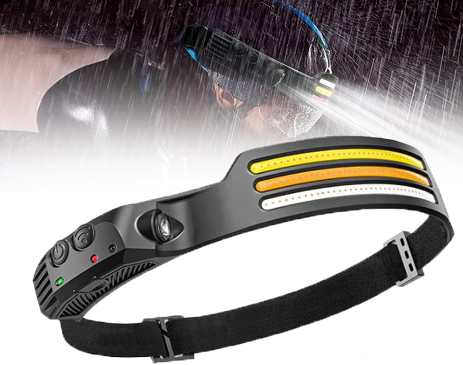 WavePro 230° Ultra-Light Motion-Sensing Headlamp - 2025 New ...