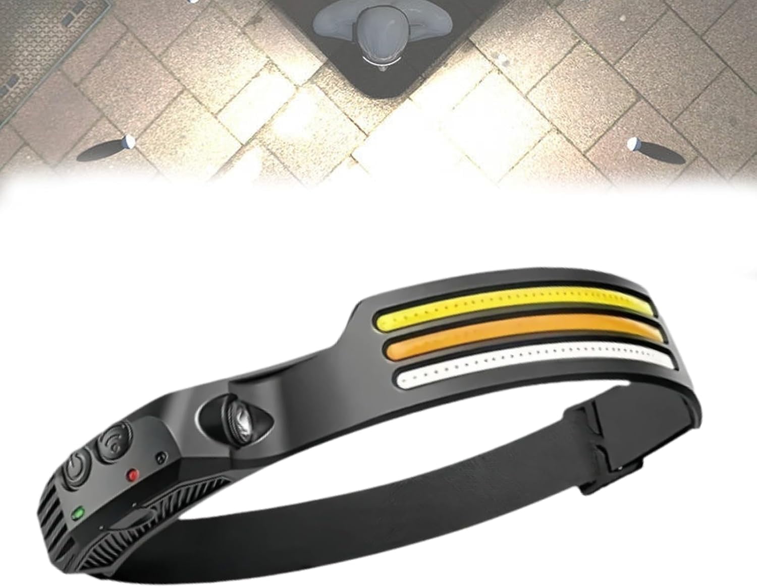 WavePro 230° Ultra-Light Motion-Sensing Headlamp, Wave Pro 230° Wide ...