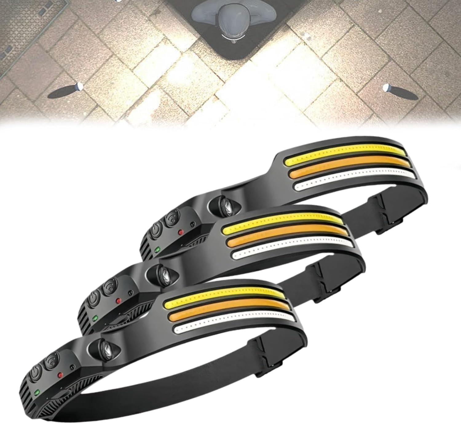 WavePro 230° Ultra-Light Motion-Sensing Headlamp, Wave Pro 230° Wide ...