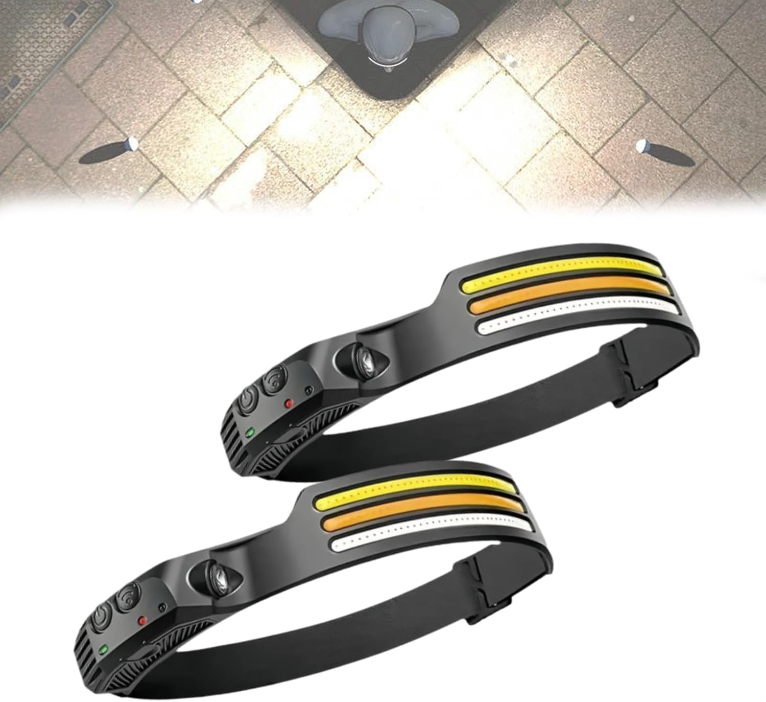 WavePro 230° Ultra-Light Motion-Sensing Headlamp, Wave Pro 230° Wide ...