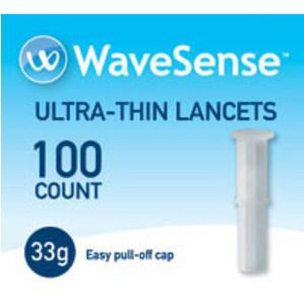WaveSense Lancets 33g Box of 100 10 Pack - Walmart.com