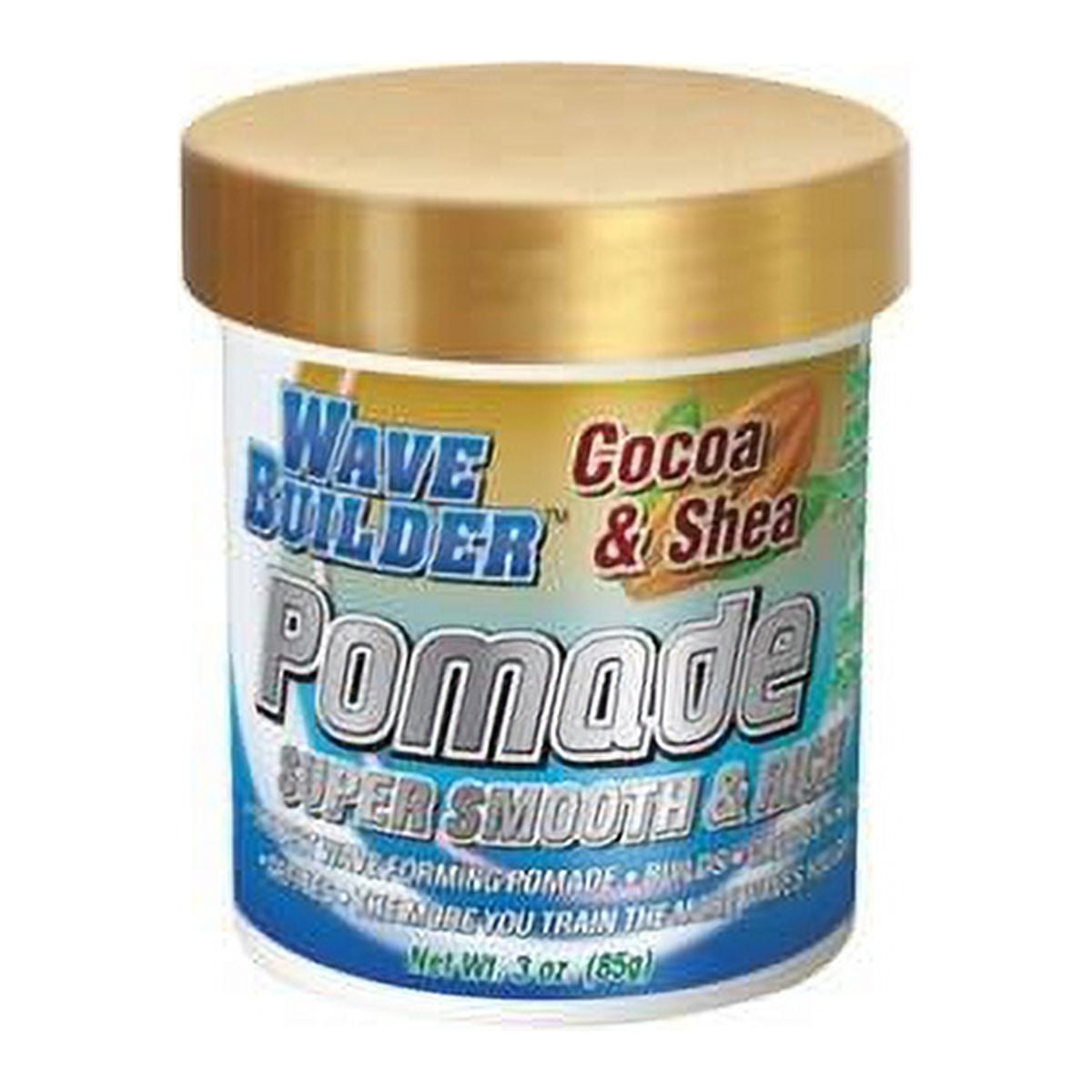 Wavebuilder Cocoa & Shea Pomade, 3 Oz., Pack of 3 - Walmart.com