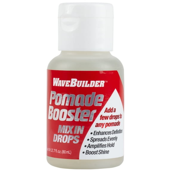 Wavebuilder Pomade Booster Mix in Drops Works with Any Pomade, 2.7 fl ...