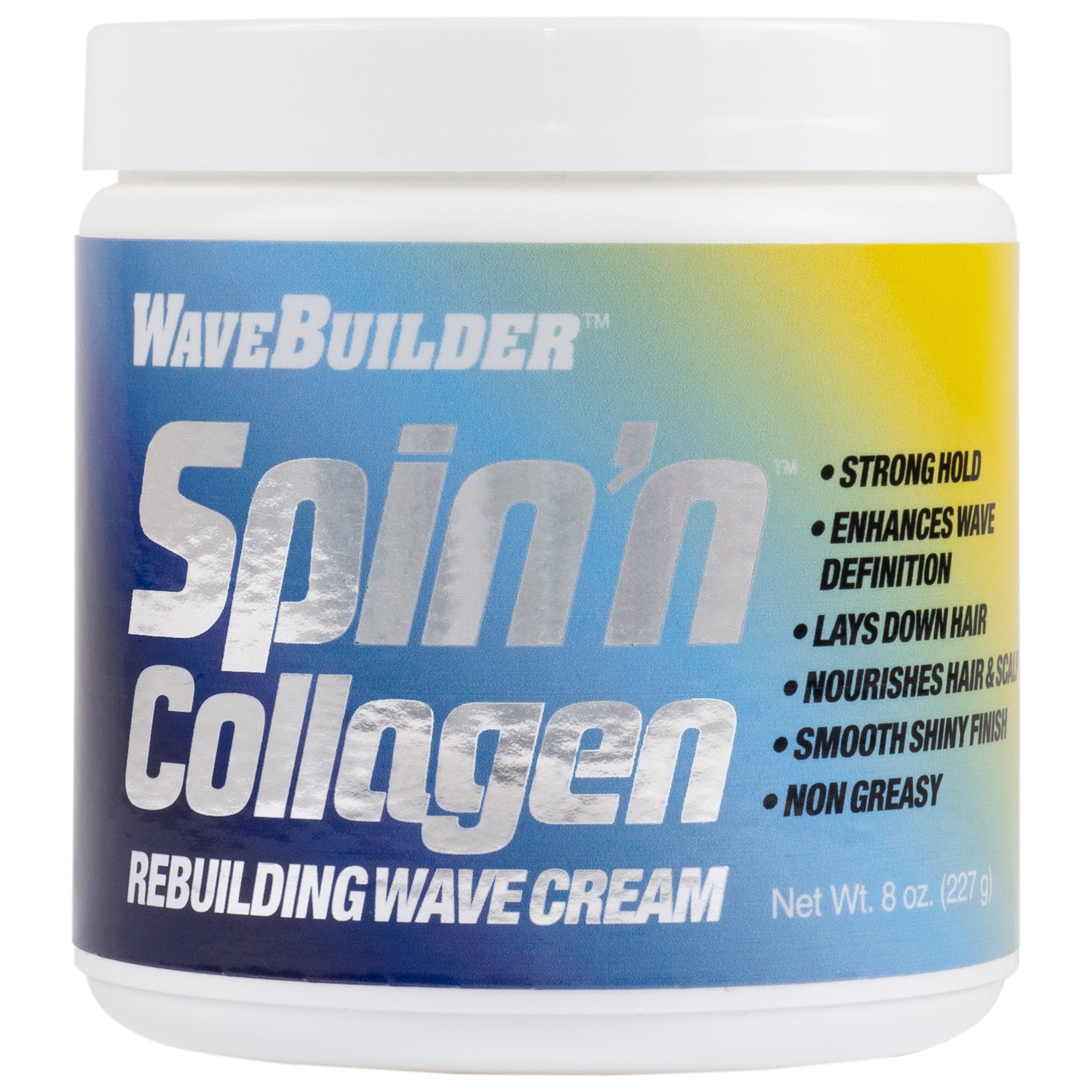 Wavebuilder Spin'n Collagen Wave Cream, 8 oz. - Walmart.com