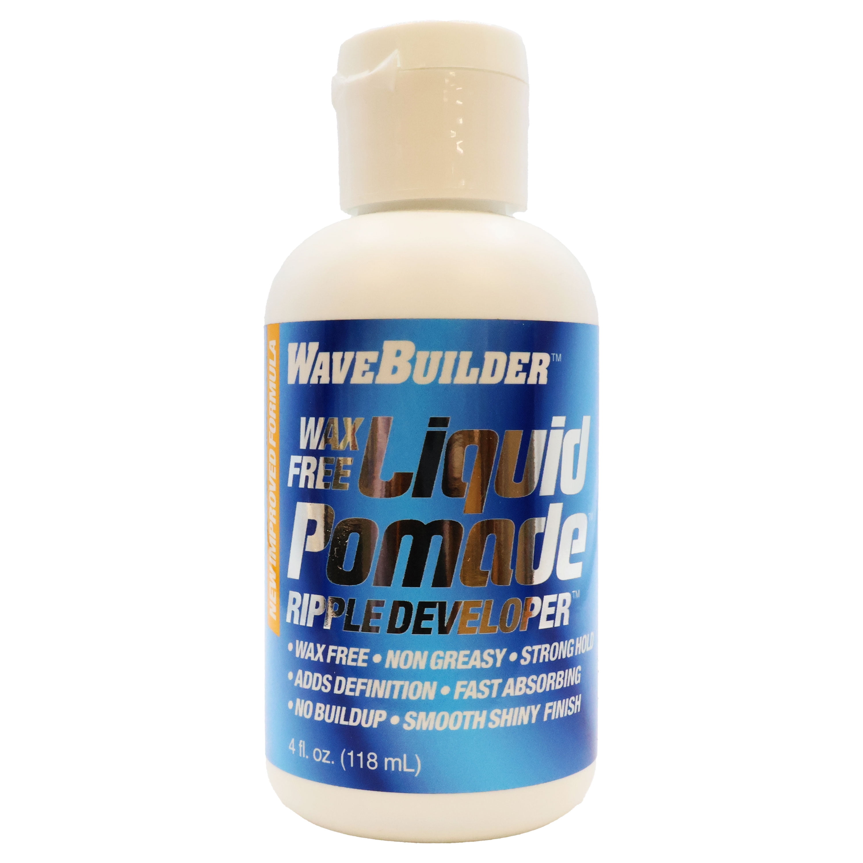 Wavebuilder Wax Free Liquid Pomade Ripple Developer 4 Oz. - Walmart.com