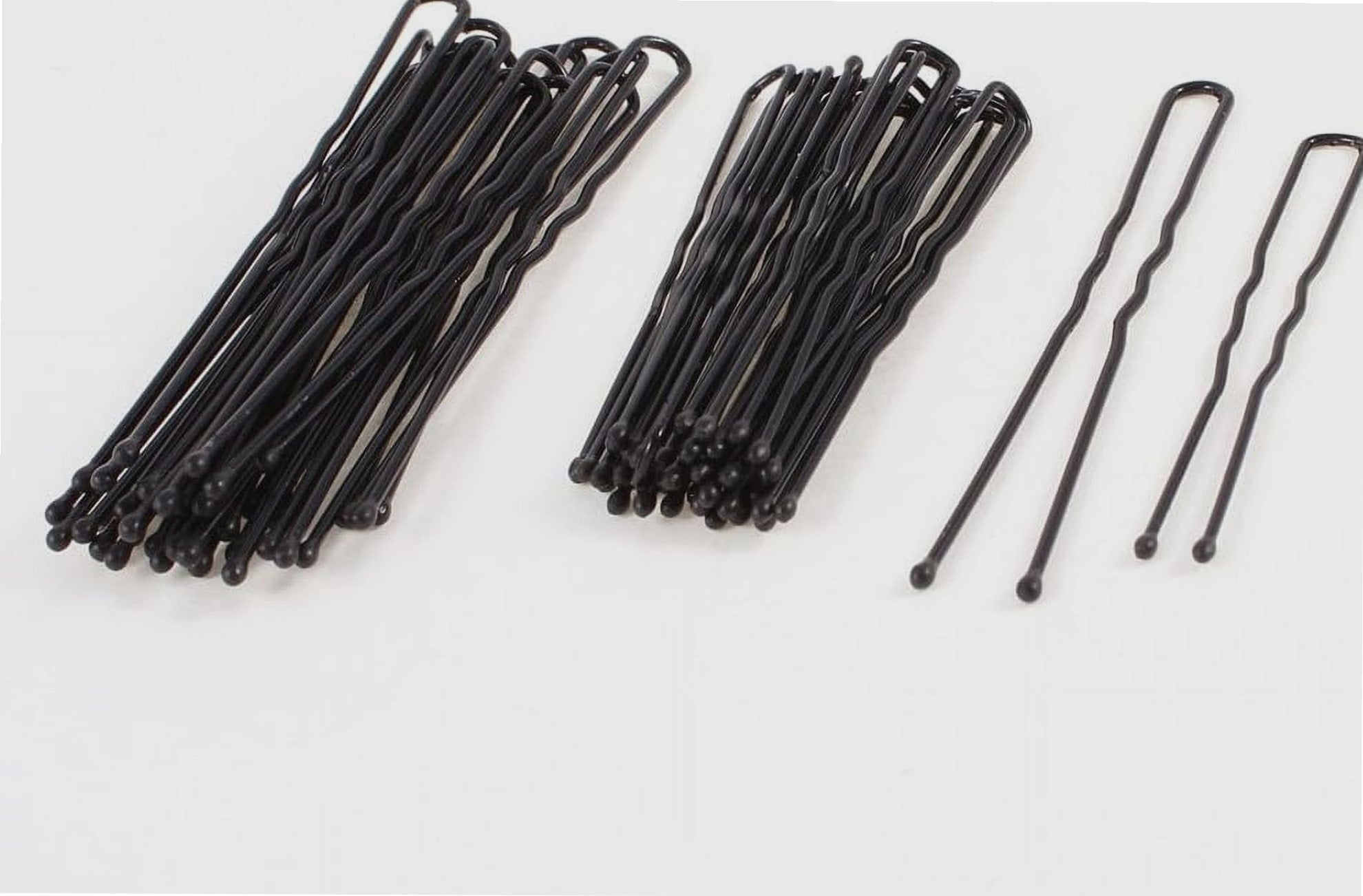 Waved Hair Pins U SHAPE Grips Hair Styling Clips Slides Metal Bobby Pin ...