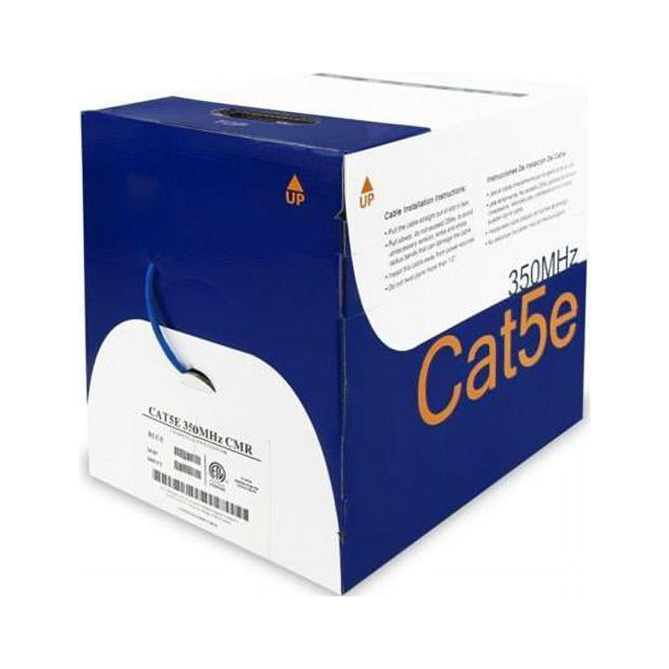 Wavenet WAV-CAT5-CMR-BK 5E04Urbk4 Cat5 Cmr Black Cable - Walmart.com