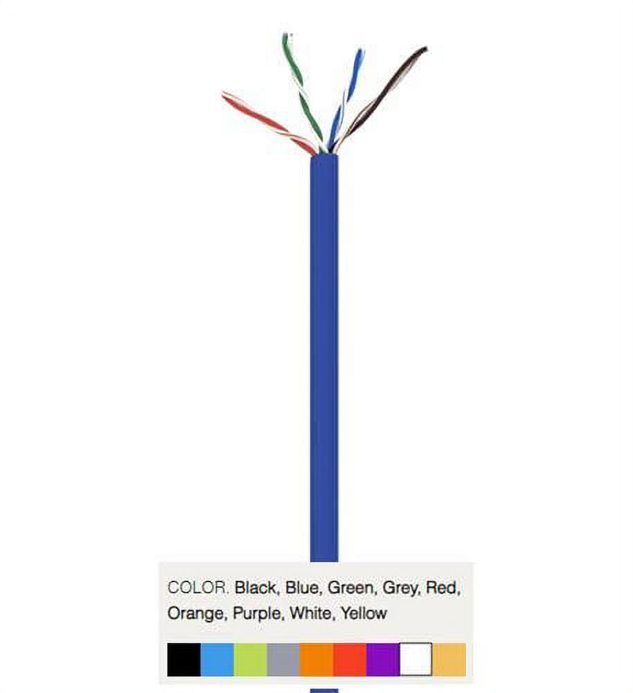 Wavenet WAV-CAT5-CMR-WH Cat5 Cable Riser 1000 Ft White - Walmart.com