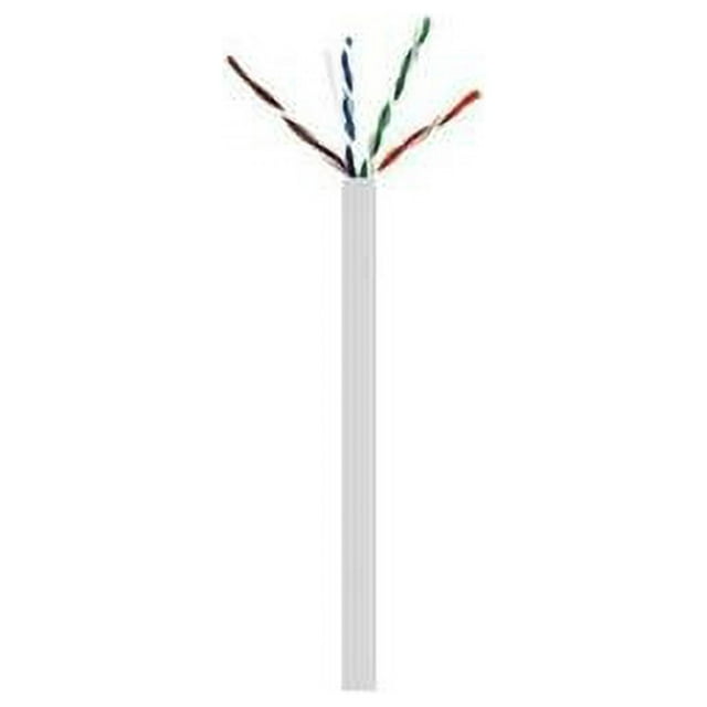 Wavenet WAV-CAT6V-CMR-WH 1000 ft. Cat6 550 MHz No Spline Cable, White ...