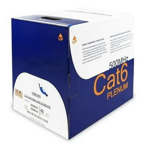 Wavenet WAV-CAT6V-PLEN-WH Cat6 No Spline, White - Walmart Business Supplies