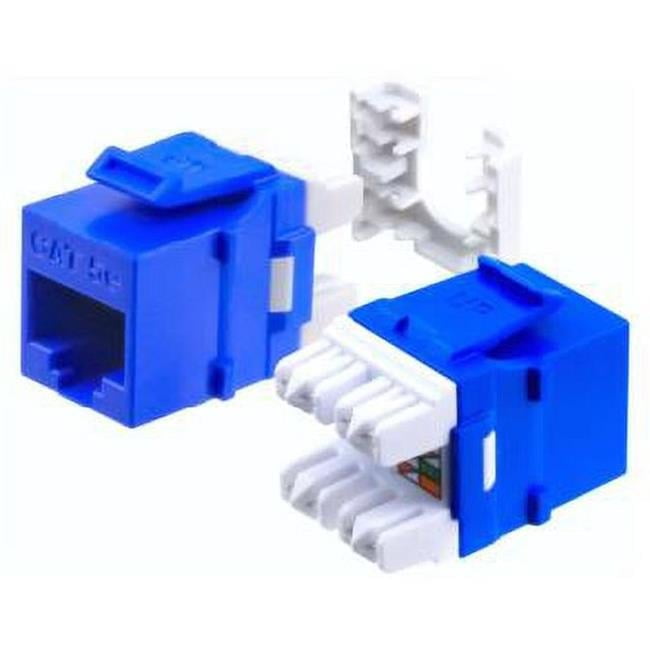 Wavenet WAV-HD-5EKSJBL-S Blue Cat 5e Ethernet Network Port - Walmart.com