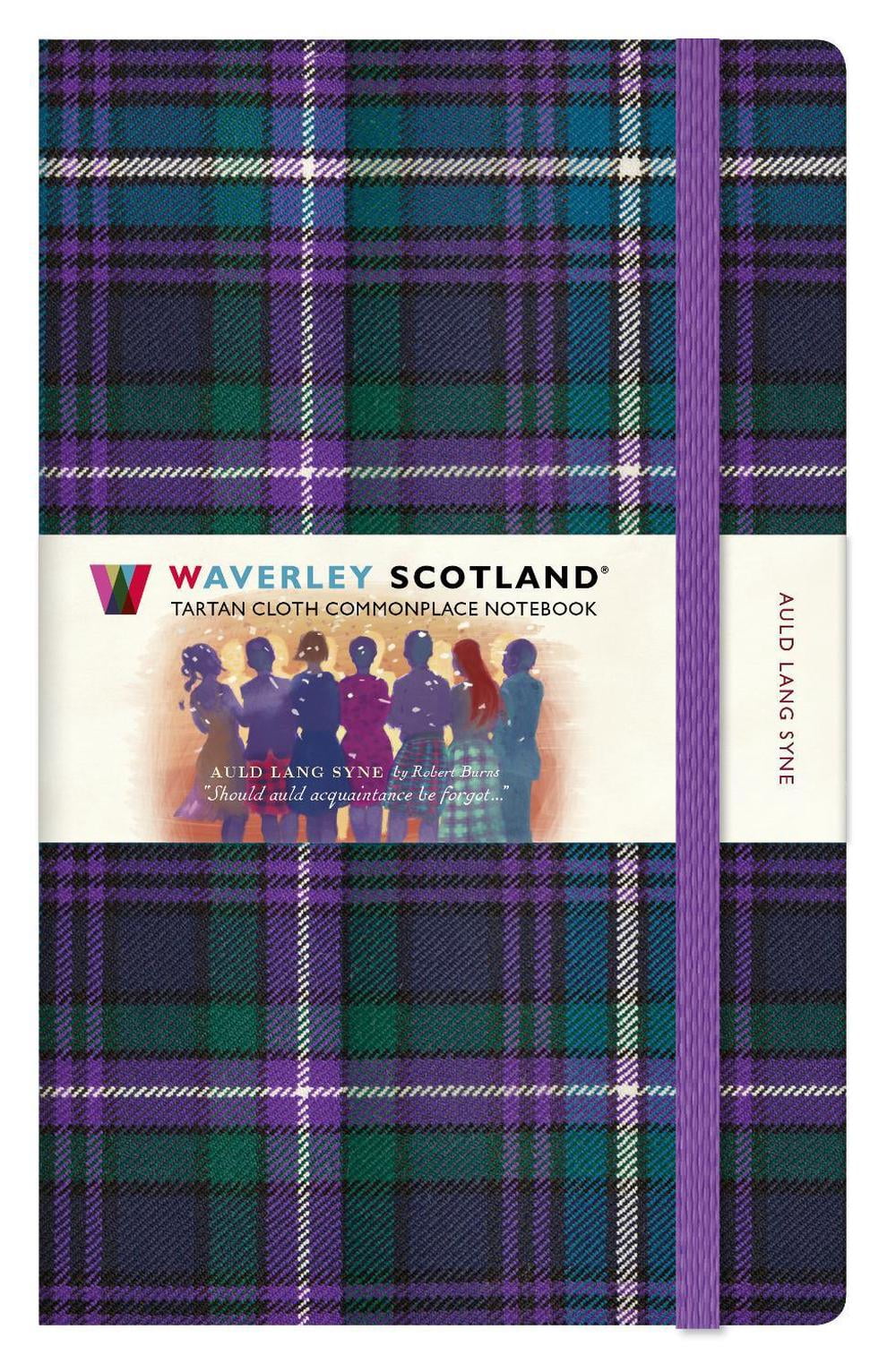 Waverley Scotland Tartan Notebook: Auld Lang Syne Tartan Lar - Walmart.com