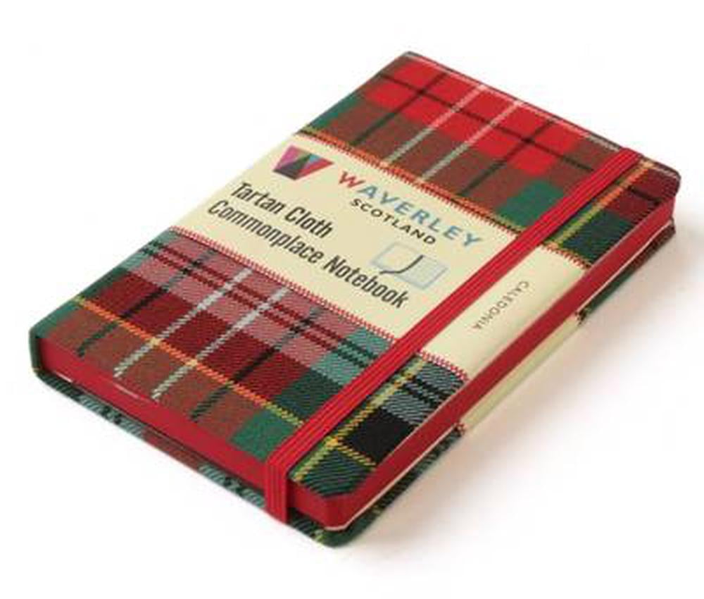 Waverley (L): Caledonia Tartan Cloth Large Notebook Ron Grosset ...