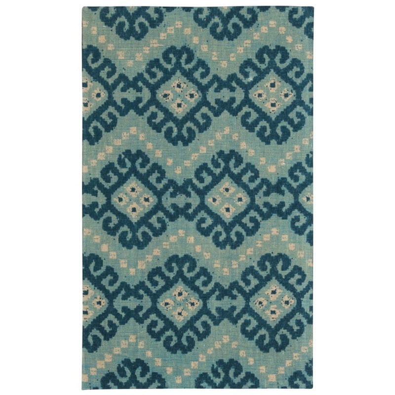 Nourison Waverly Color Motion Area Rug Prussian 5' x 7' 5' x 8' Indoor ...
