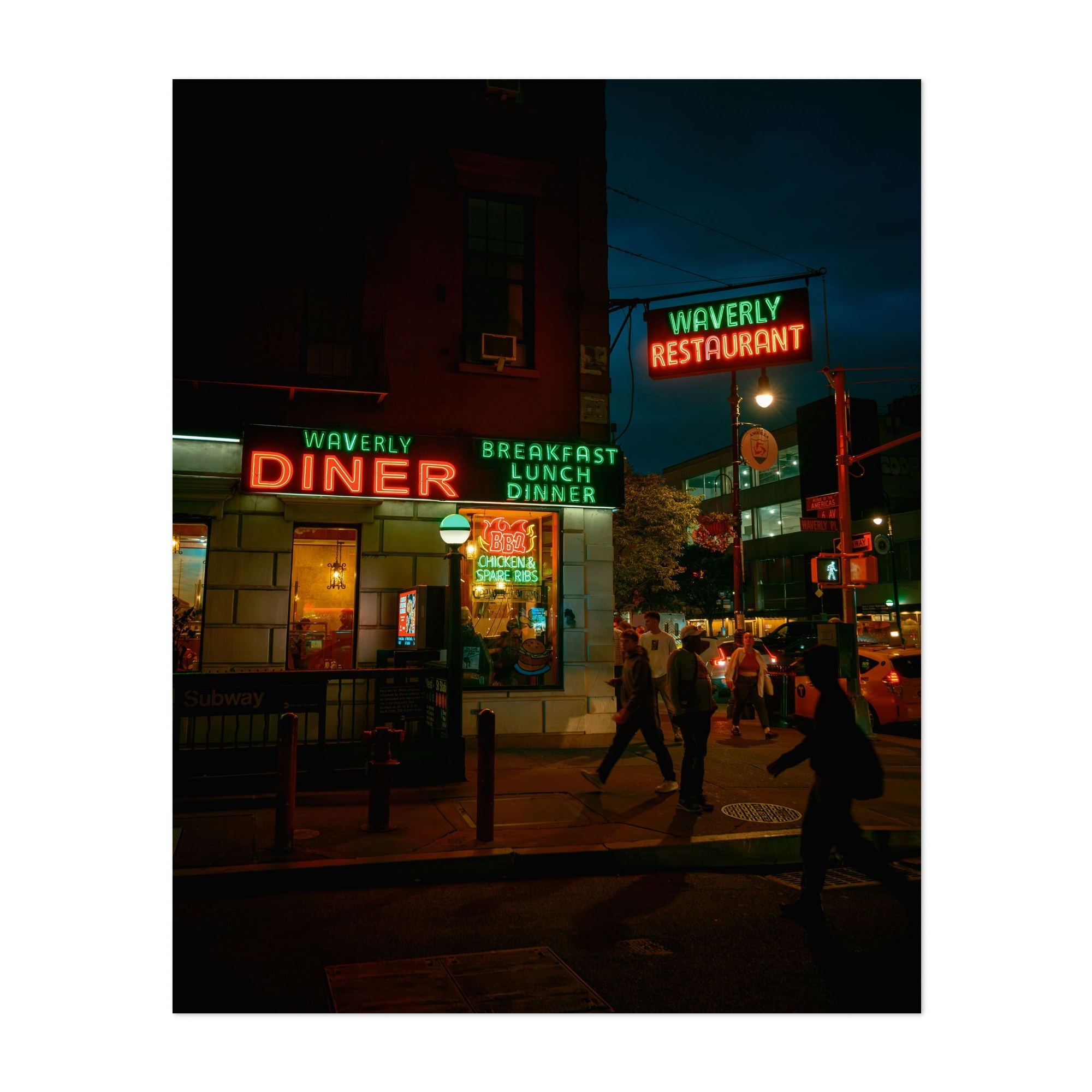 Waverly Diner, West Village 01 - Manhattan New York Photography ...