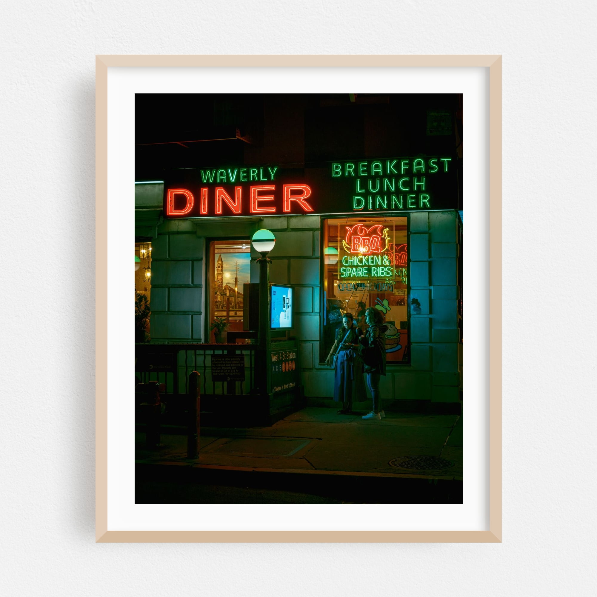 Waverly Diner, West Village 02 - Manhattan New York Photography Neon ...
