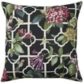 Waverly Indoor Plw Treillage Black 18" x 18" Throw Pillow - Walmart.com