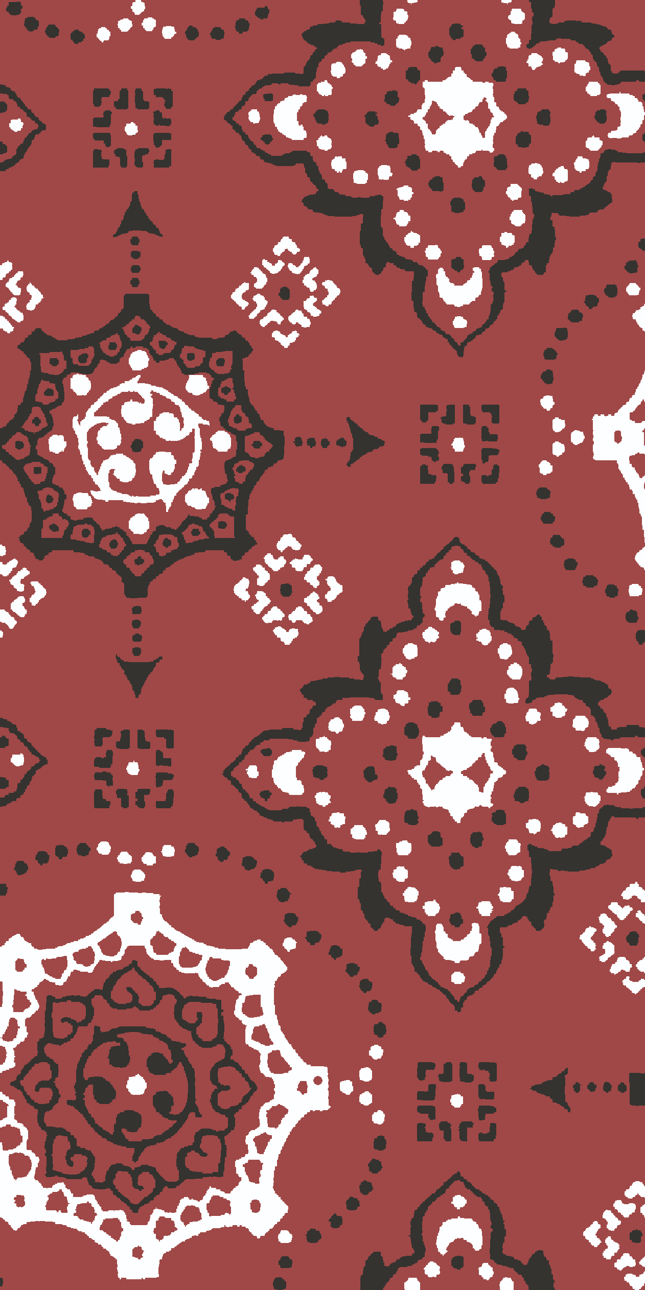 Waverly Inspirations 100% Cotton 18" x 21" Howdy Poppy Color Pre-cut ...