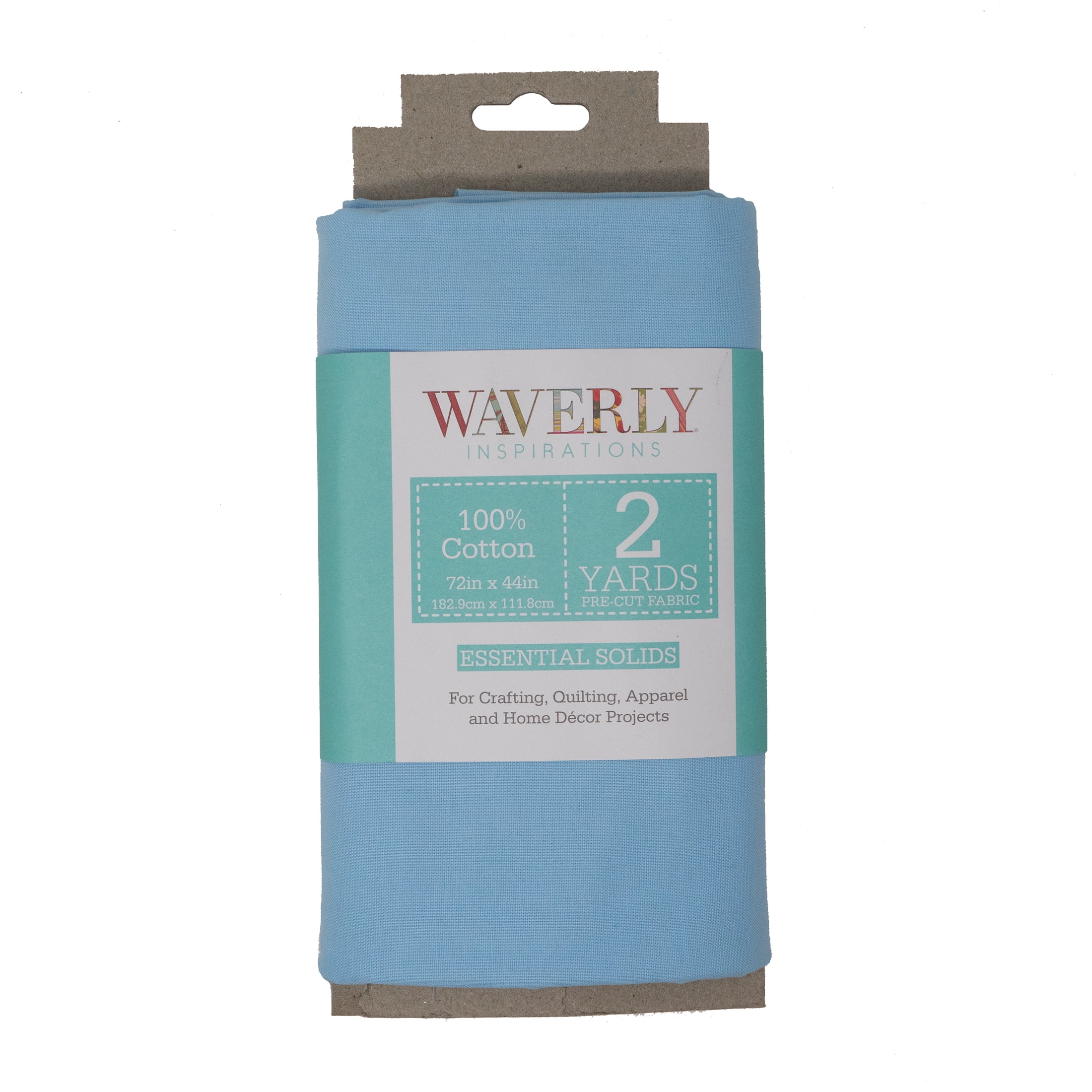 Waverly Inspirations 3 Yard Cut 100% Cotton Solids Fabric, Powder Blue ...