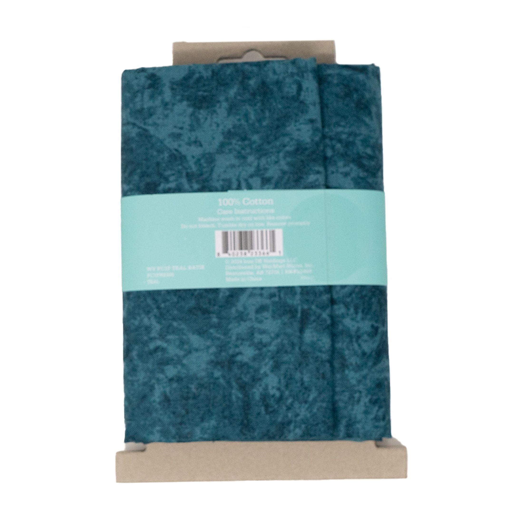Waverly Inspirations Teal Batik Cotton Fabric 44 Inch Wide for Quilting ...