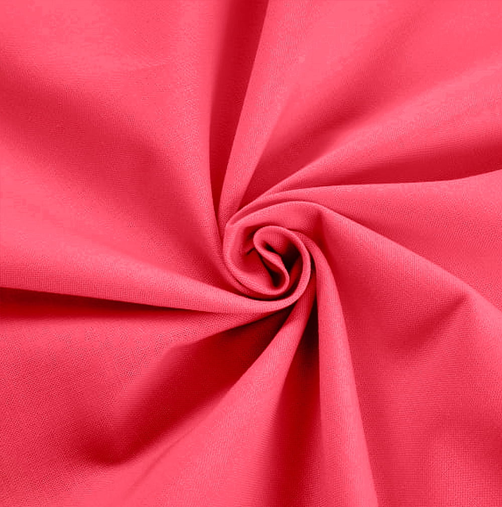 Waverly Inspirations 100% Cotton 44" Solid Coral Fabric, by the yard ...