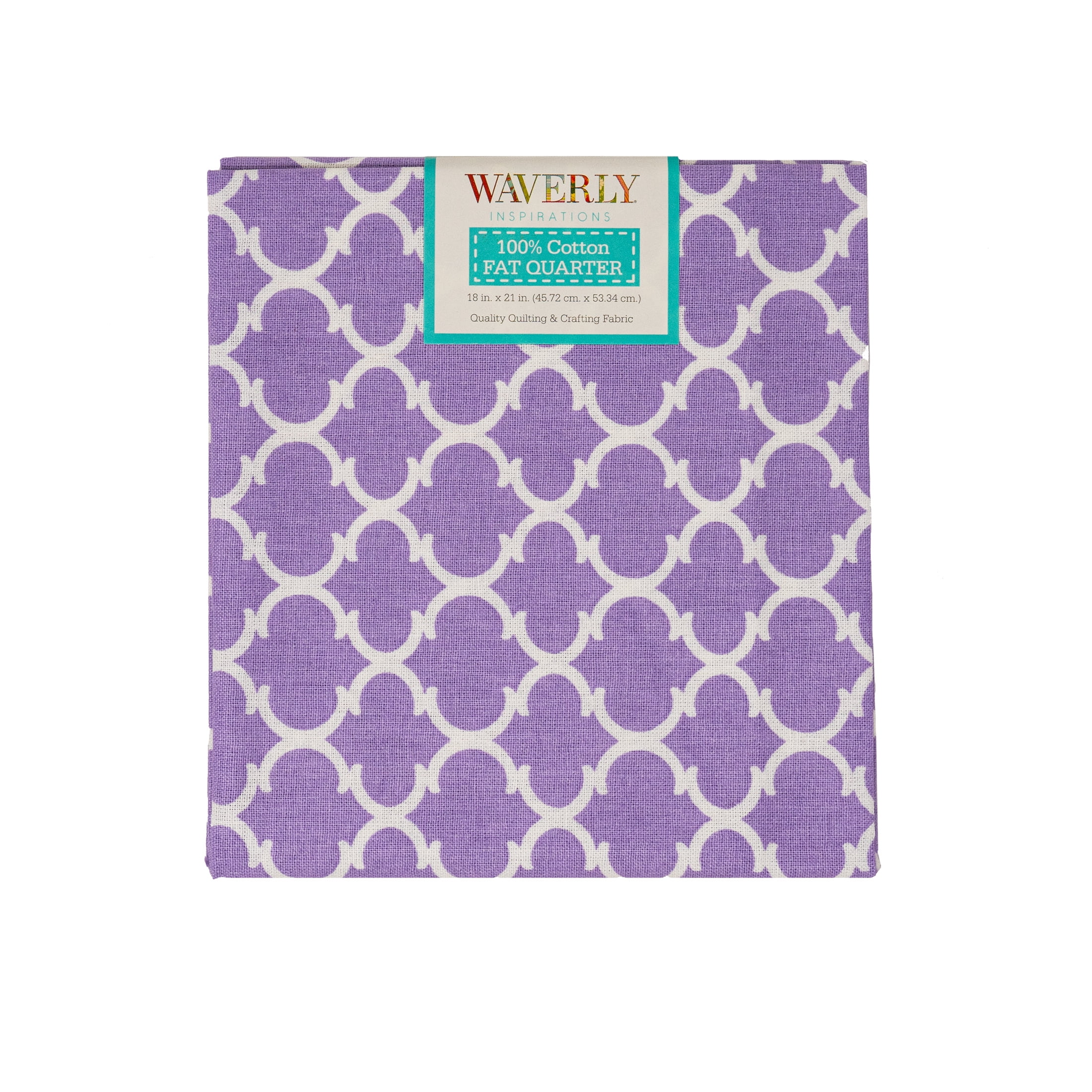 Waverly Inspirations Curl Lilac 100% Cotton Fabric 21 x 18 Inches for ...