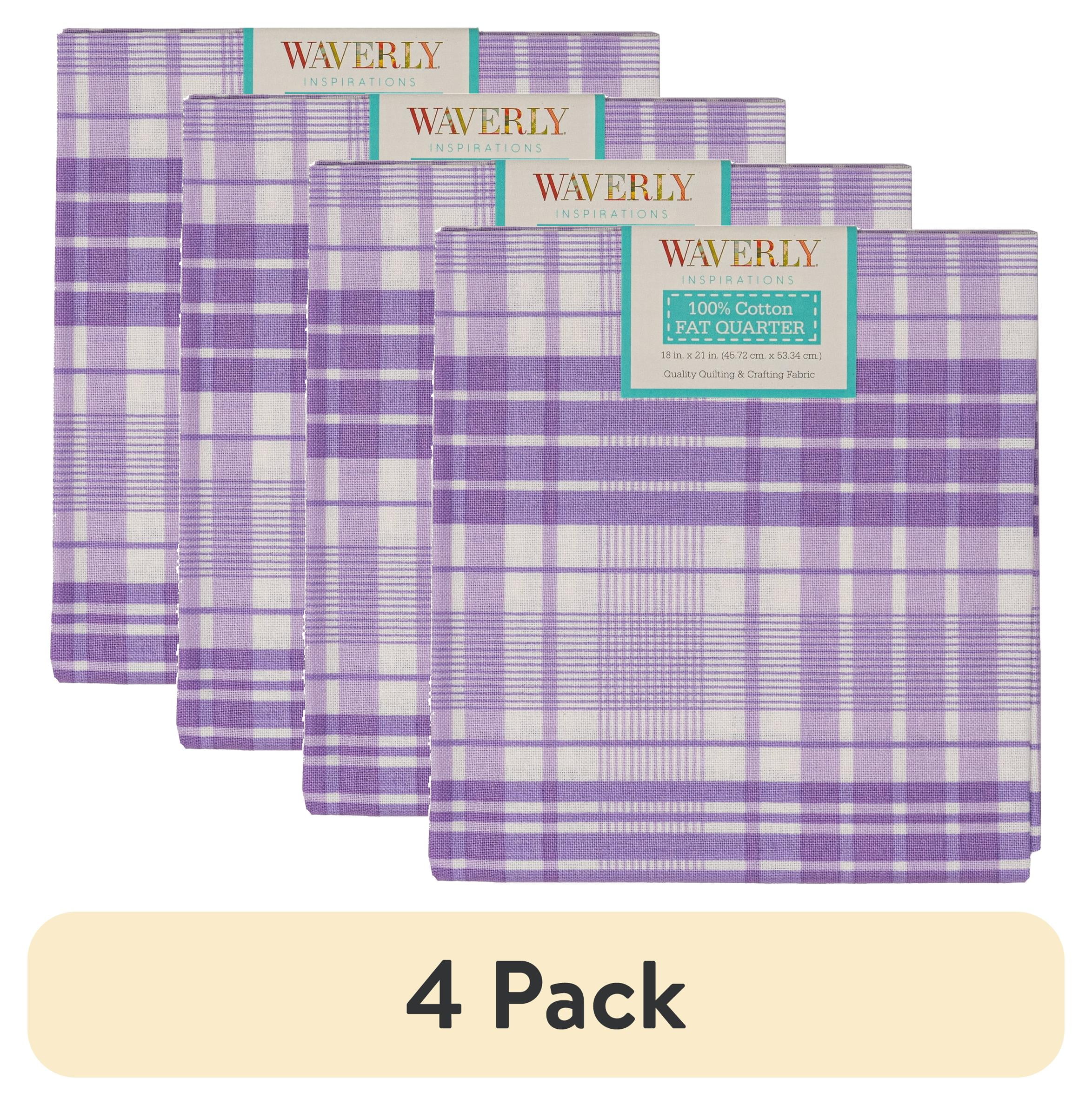 (4 pack) Waverly Inspirations, 100% Cotton, Sewing & Crafting, Plaid ...