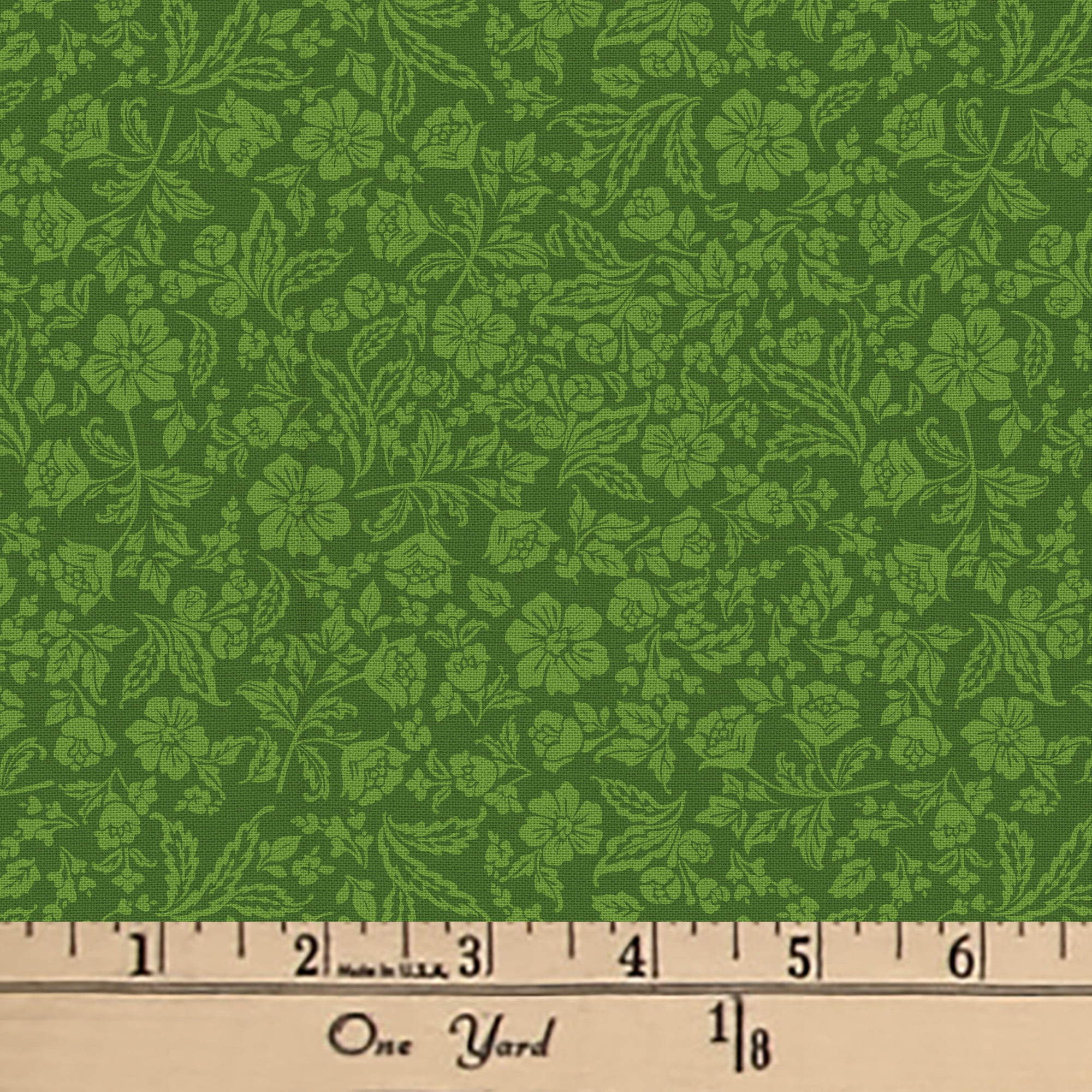 Waverly Inspirations Cut by the Yard 100% Cotton Paris Floral, Green ...