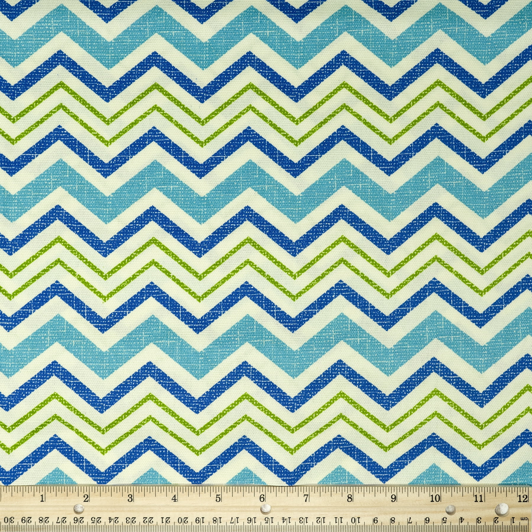 Waverly Inspirations 45" 100% Cotton Chevron Sewing & Craft Fabric 8 yd ...