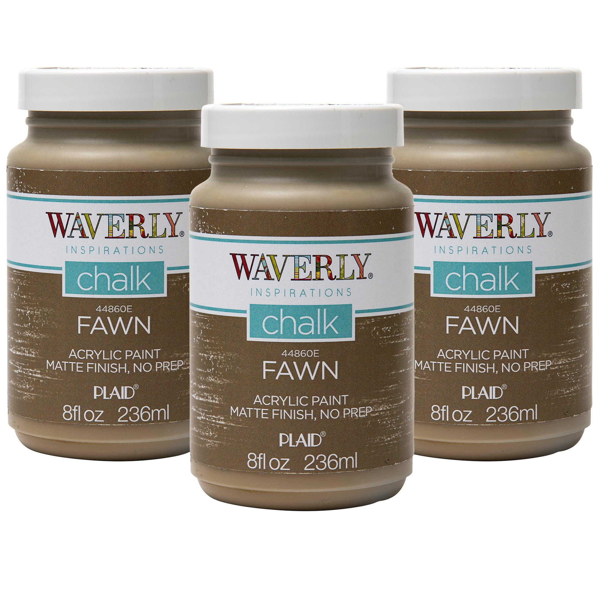 Waverly Inspirations Acrylic Chalk Paint Kit, Fawn, Set of 3, 8 fl oz ...