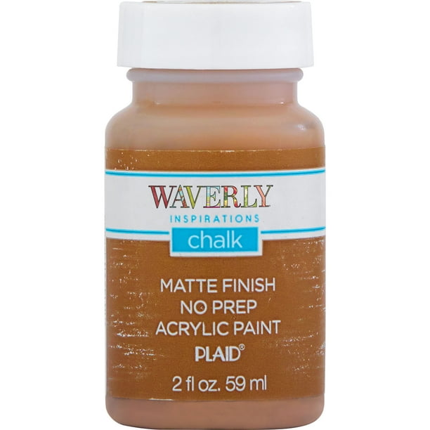 Waverly Inspirations Chalk Paint, Ultra Matte, Hazelnut, 2 fl oz ...