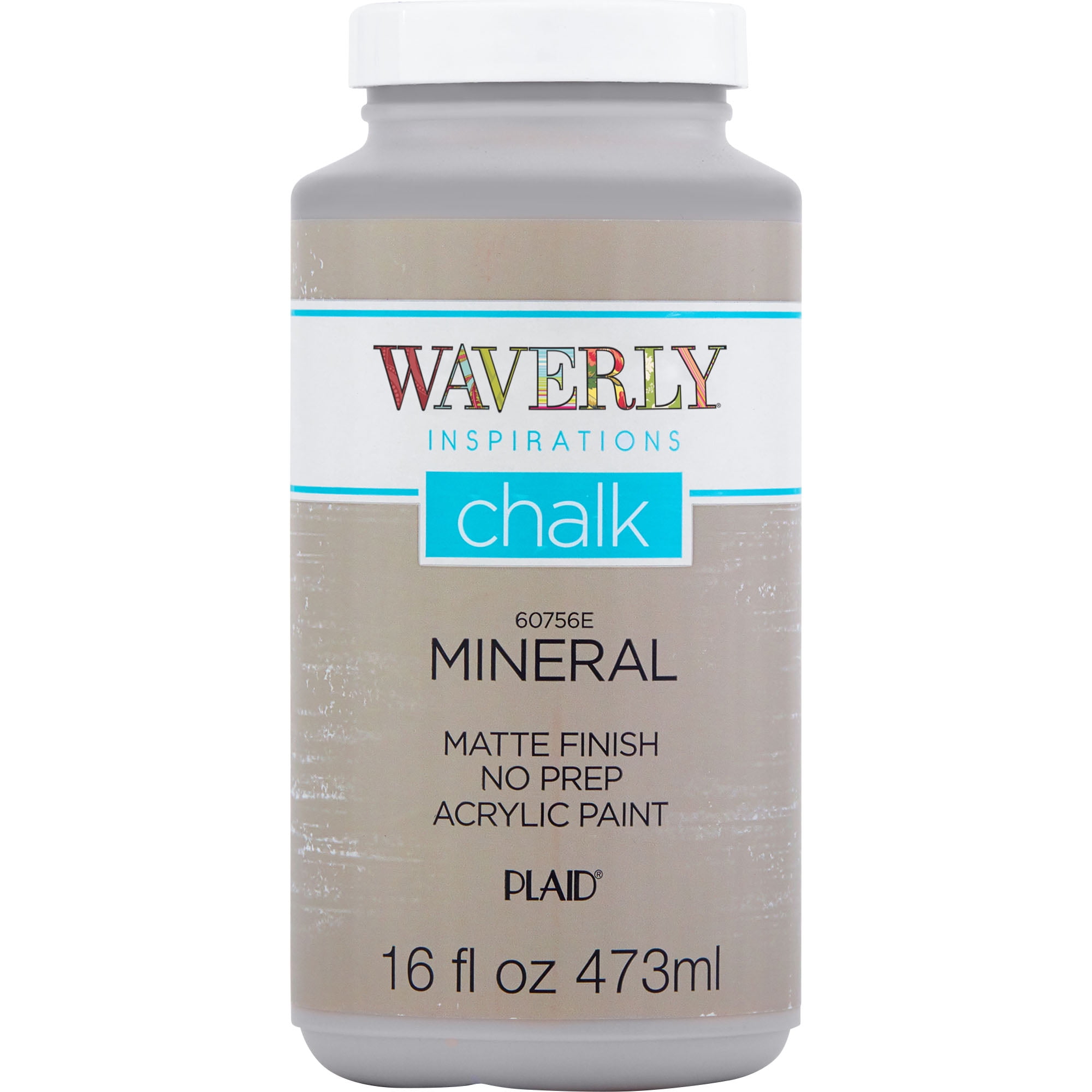 Waverly Inspirations Chalk Paint, Ultra Matte, Mineral, 16 fl oz ...