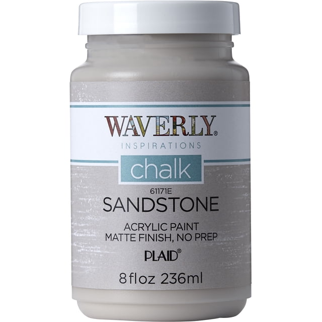 Waverly Inspirations Chalk Paint, Ultra Matte, Sandstone, 8 fl oz ...