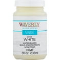 Waverly Inspirations Chalk Paint Wax, Ultra Matte, White, 8 fl oz ...