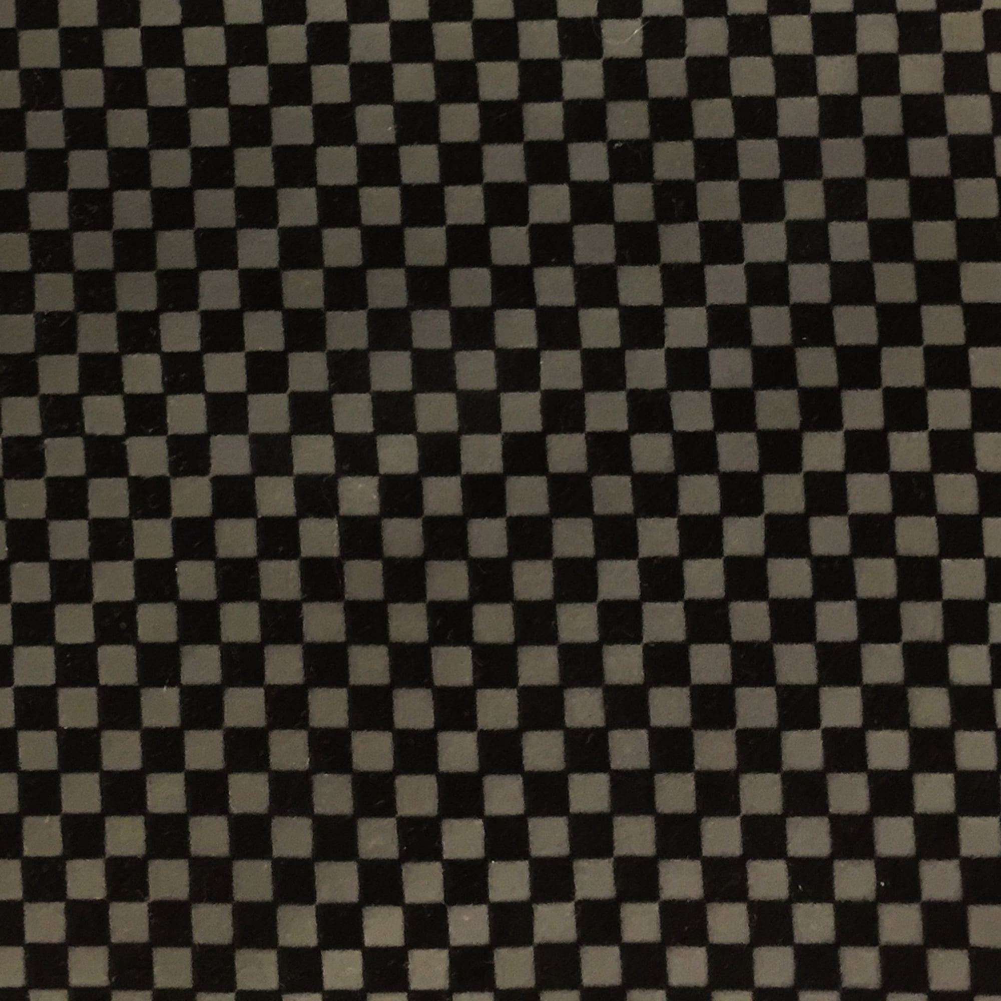 Waverly Inspirations By-the-Yard Checkered Faux Leather Fabric, Black ...