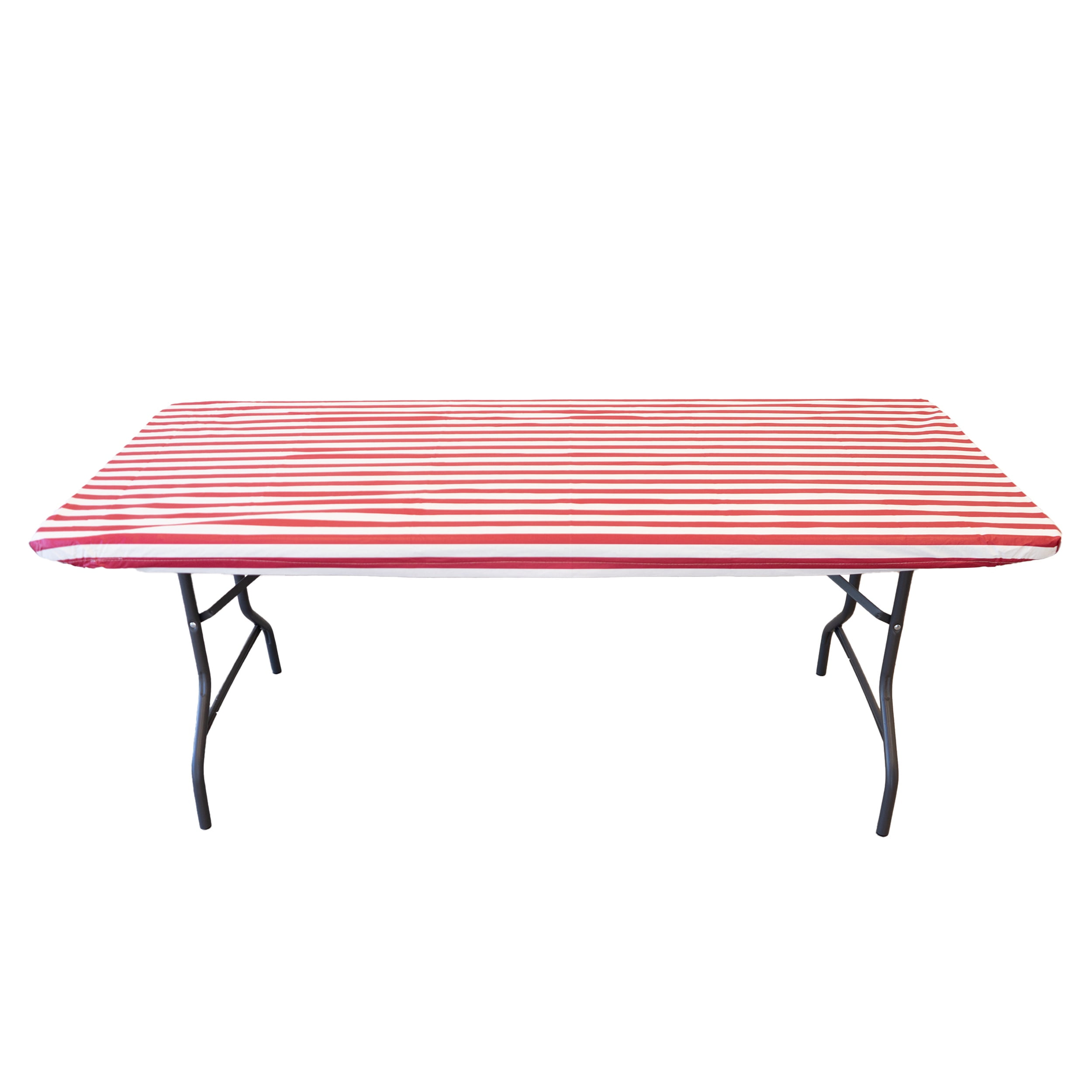 Waverly Fitted Table Cover - Waterproof Vinyl - 72 x 30 - Walmart.com