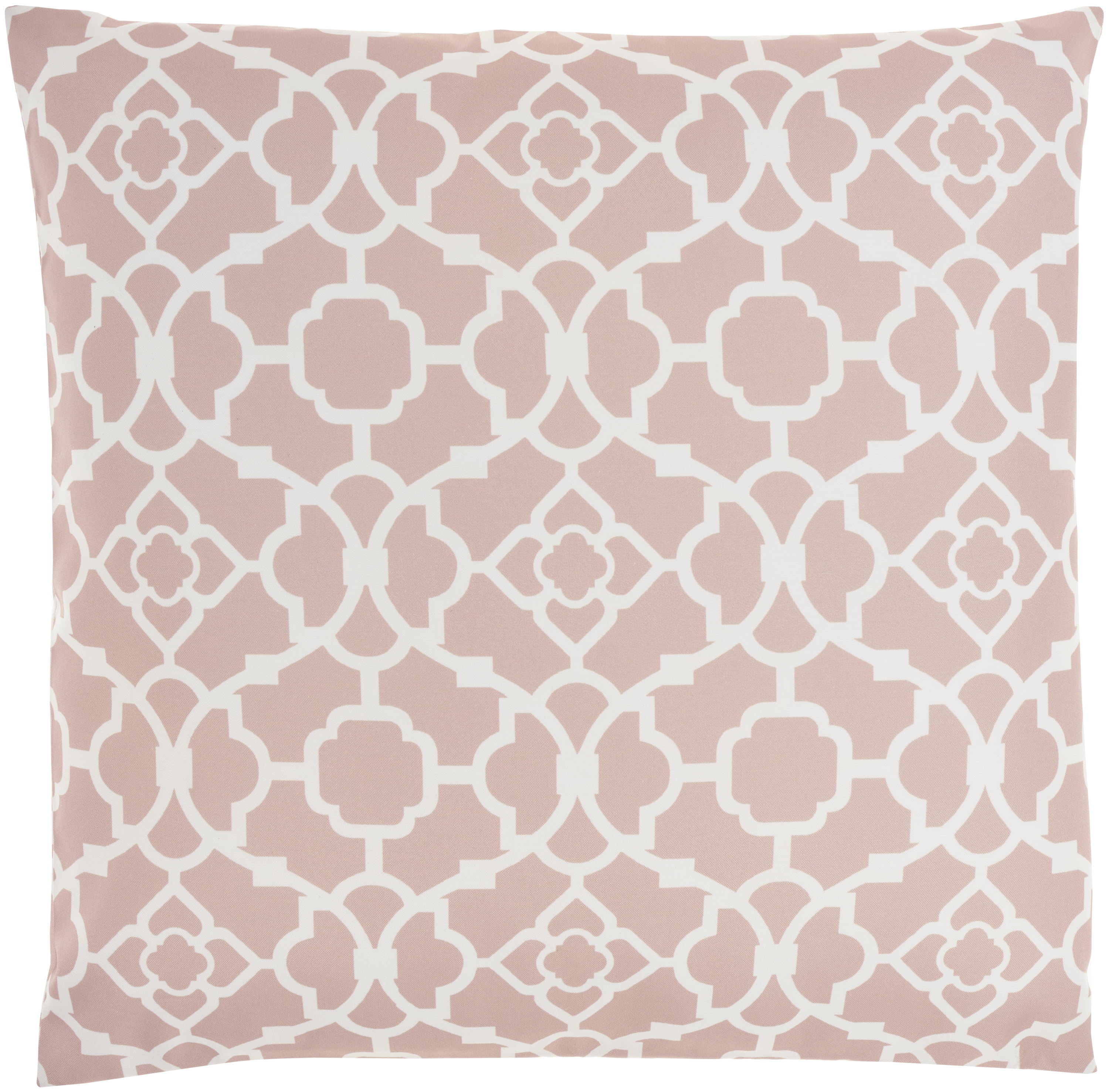 Waverly Lovely Lattice 20" x 20" Blush Indoor/Outdoor Washable Throw ...