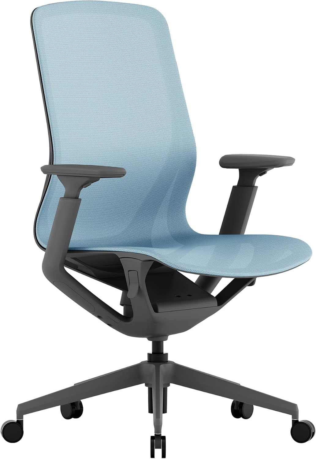 Waverly Mesh Office Chair - Mid Back Mesh Chair, Adjustable Height ...