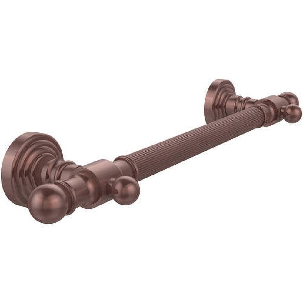 Waverly Place Collection Reeded Grab Bar - Antique Copper / 36 Inch ...