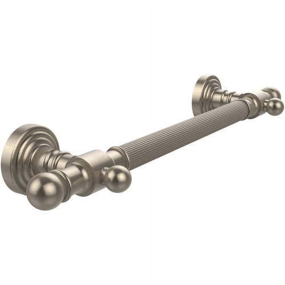 Waverly Place Collection Reeded Grab Bar - Antique Pewter / 32 Inch ...