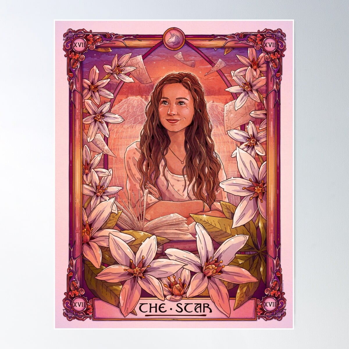 Waverly | The Star | Wynonna Earp Tarot Poster Wall Art, Modern Wall ...