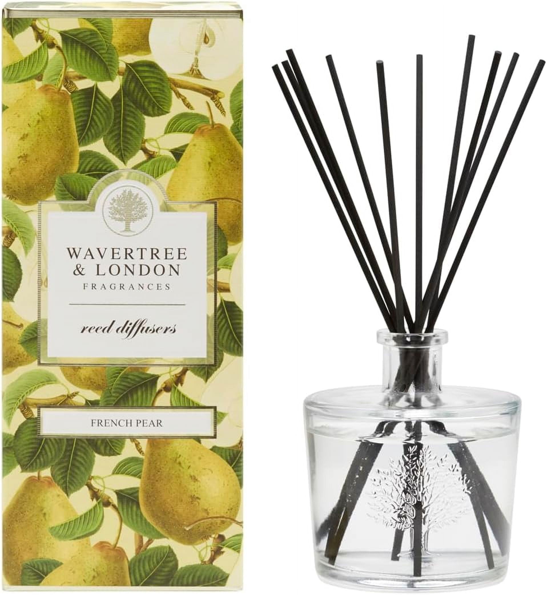 Wavertree & London Natural French Pear Scented Reed Diffusers Set ...