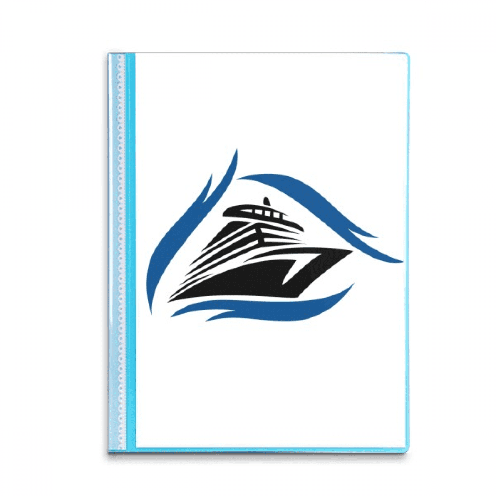 Waves Sailed Round Ship. Art Deco Fashion Book Sheet Protectors ...