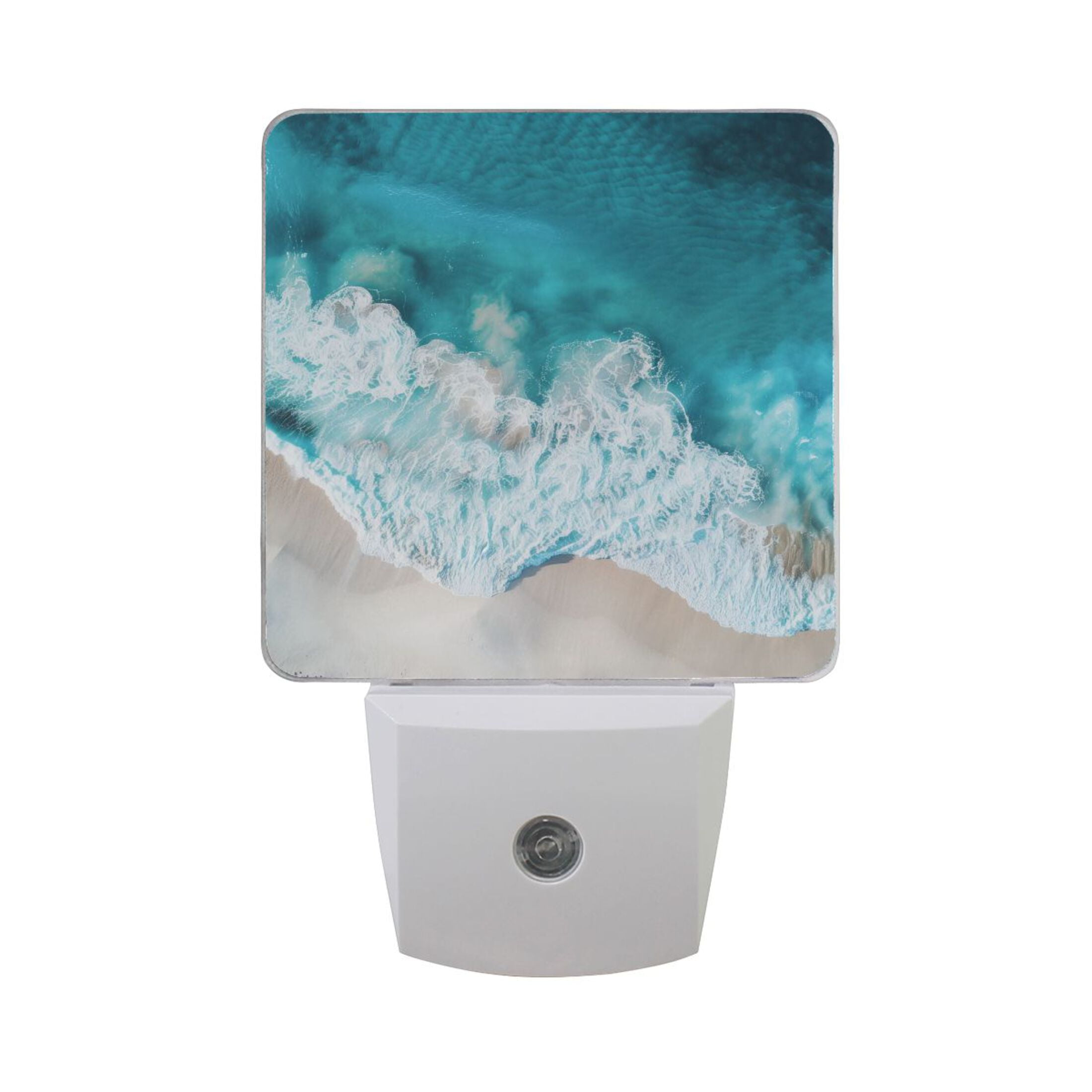 Waves and Beach Night Light 2 Pack LED Nightlight Plug into Wall Dusk ...