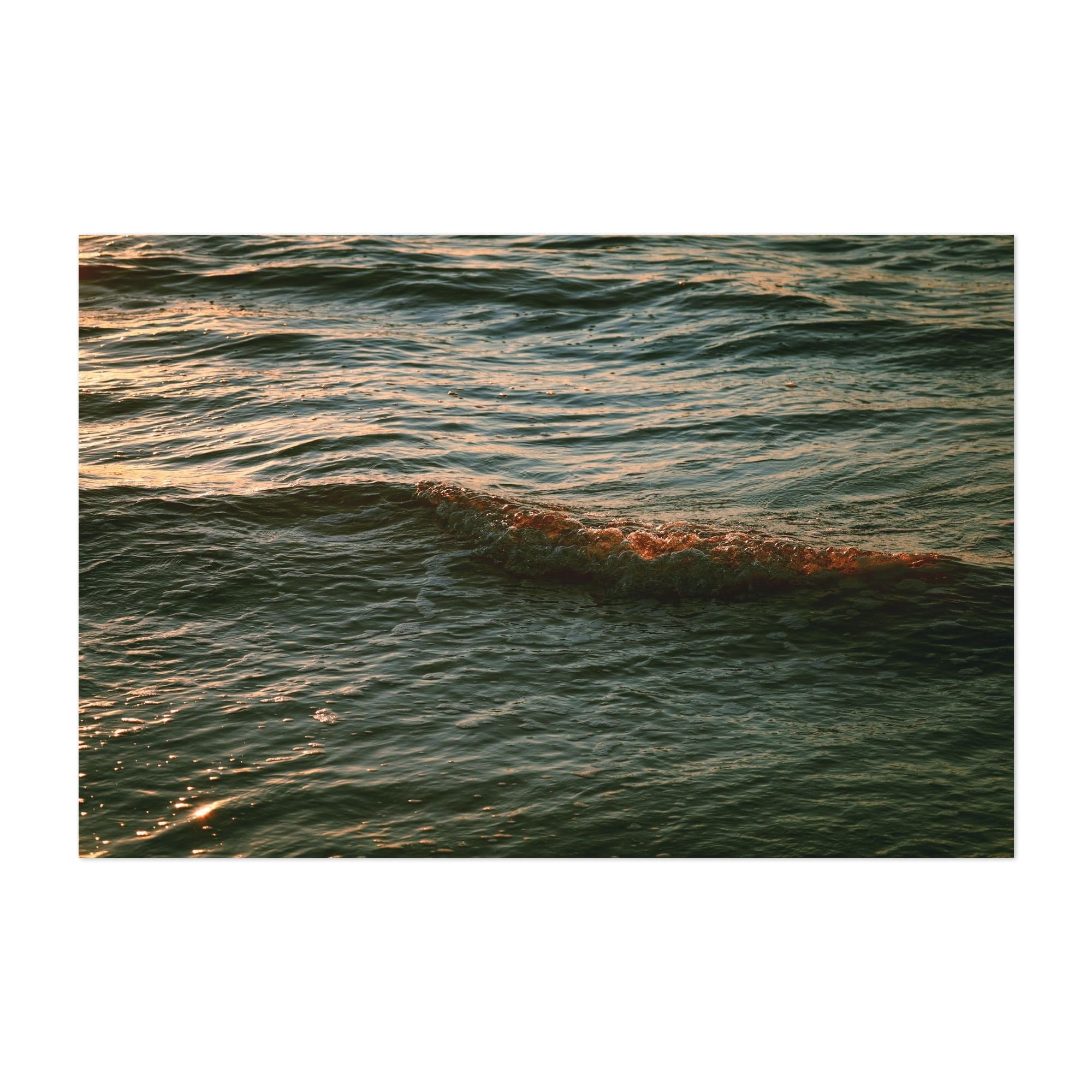 Waves at Dusk - Fairhope Alabama Photography Ocean Waves Seascape ...