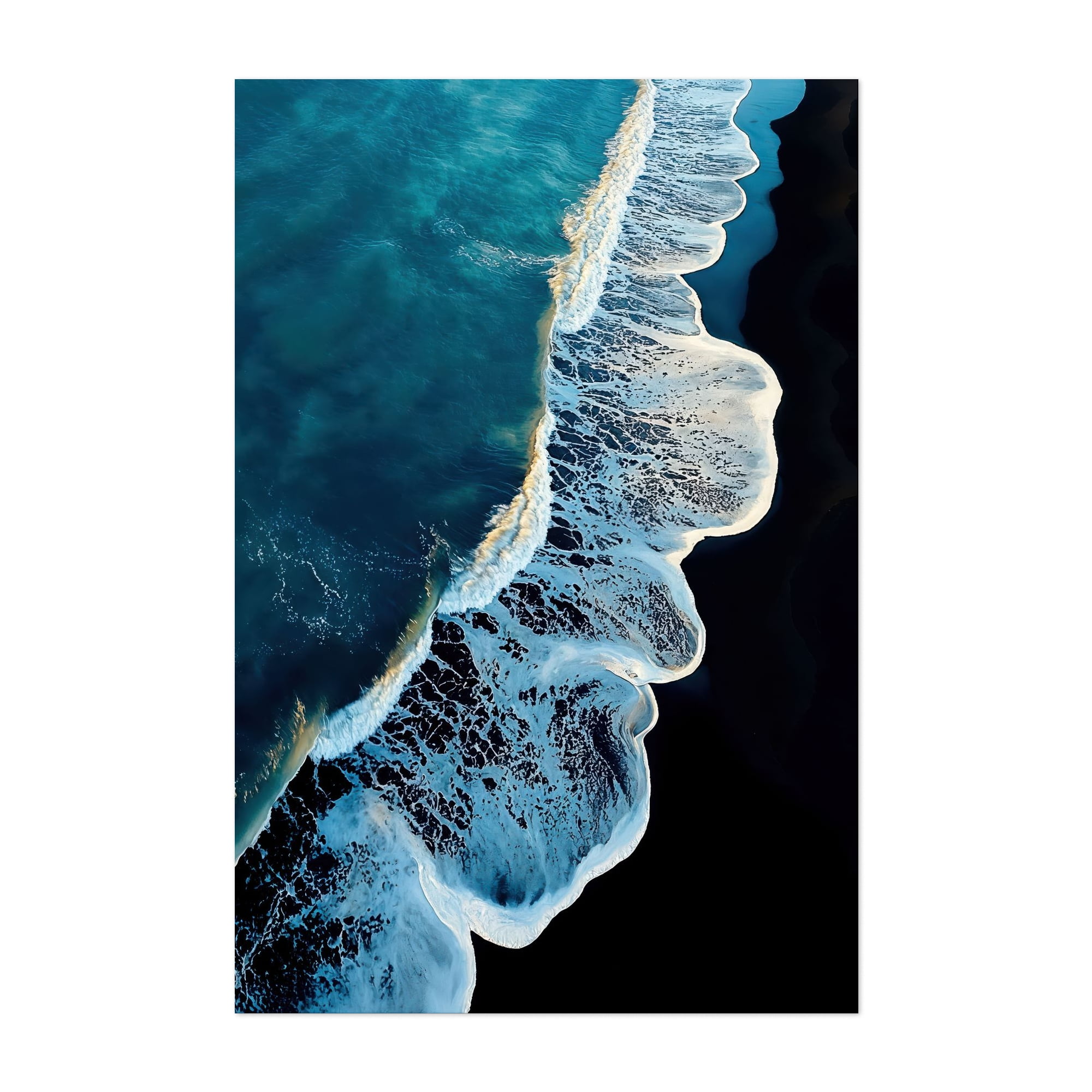 Waves of Iceland - Iceland Photography Waves Ocean Coastal Seascape ...