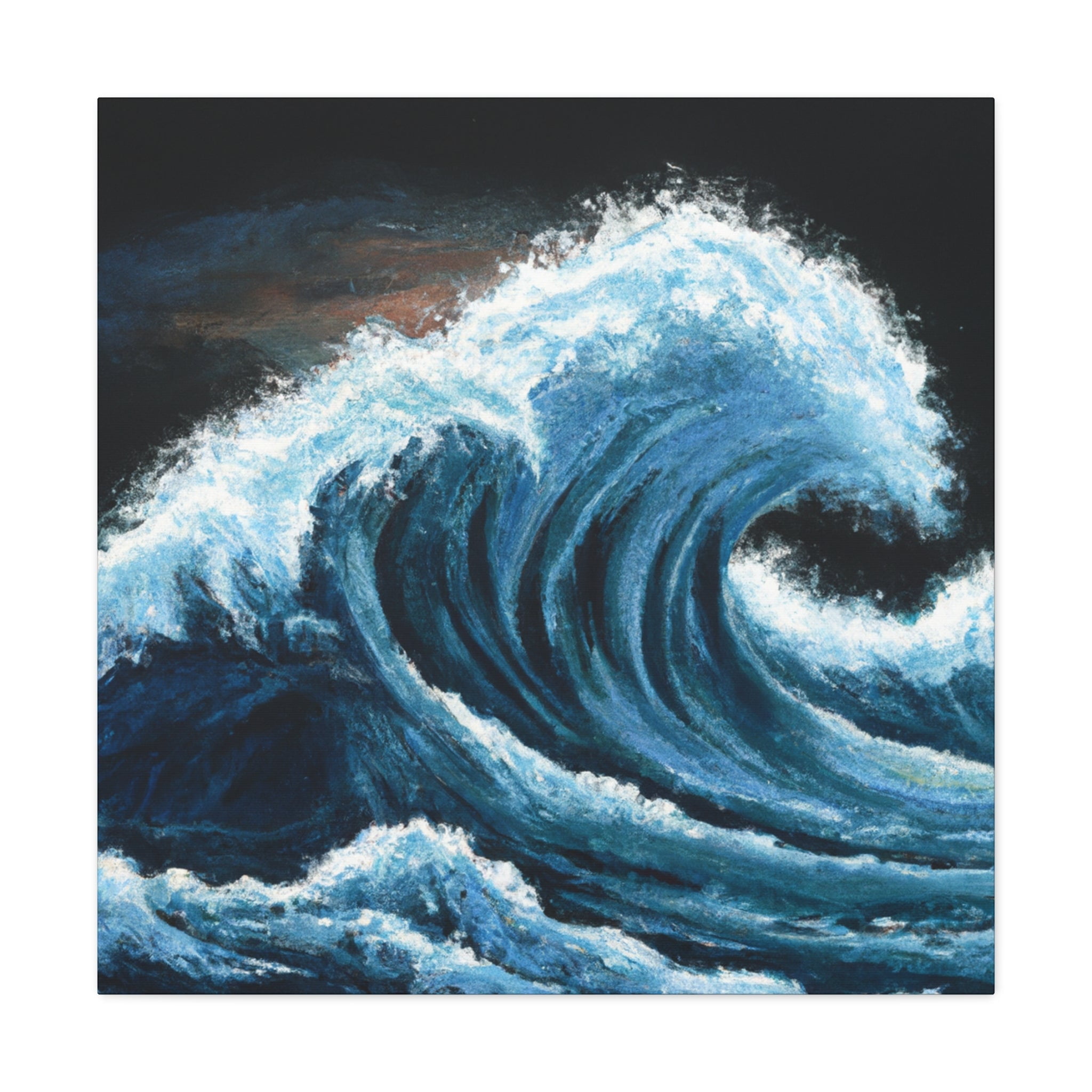 "Waves of Splendor" - Canvas - Walmart.com